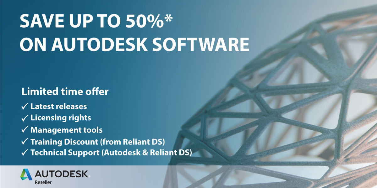 AutoCAD / Revit / Inventor Promotion - till 21 Oct 2016